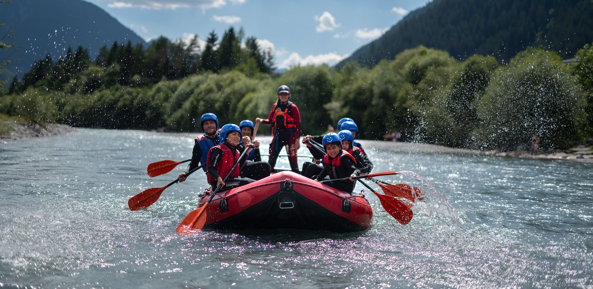 Rafting im Lechtal