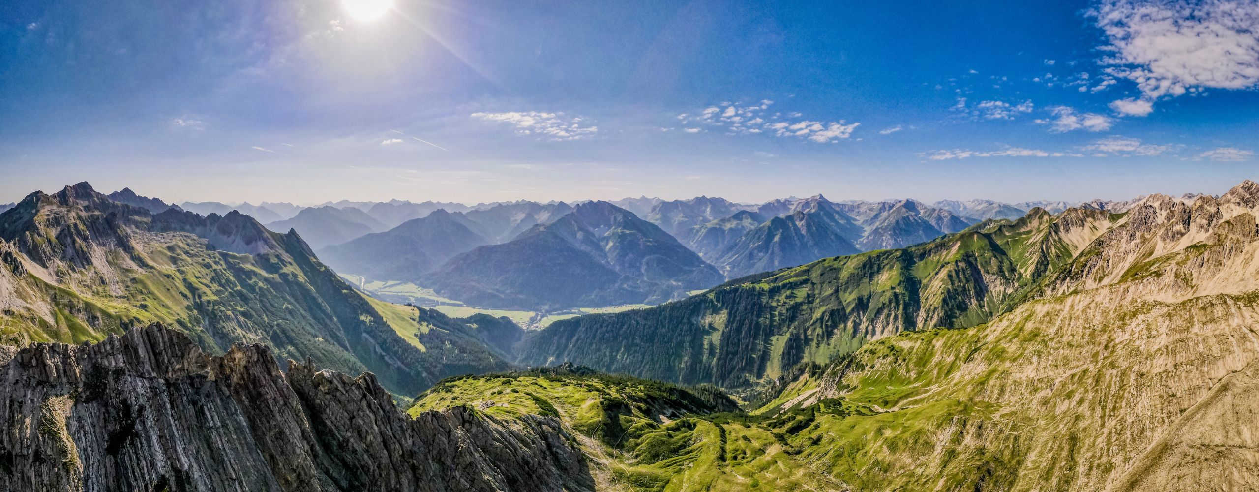 Mountains in Lechtal