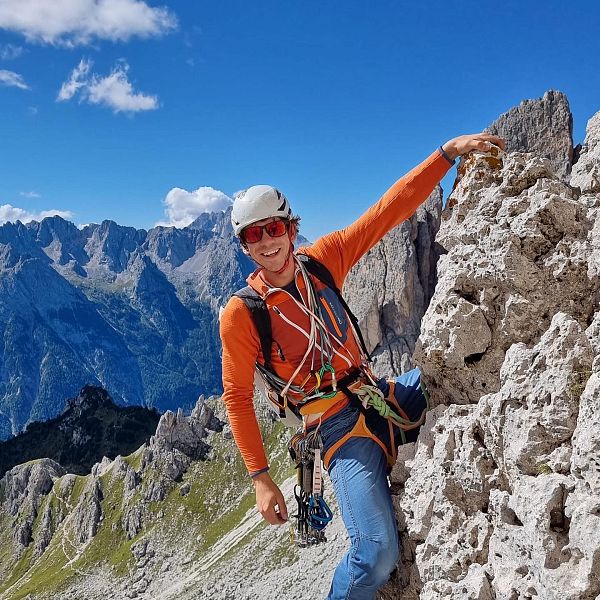Alpine climbing in the Lech Valley