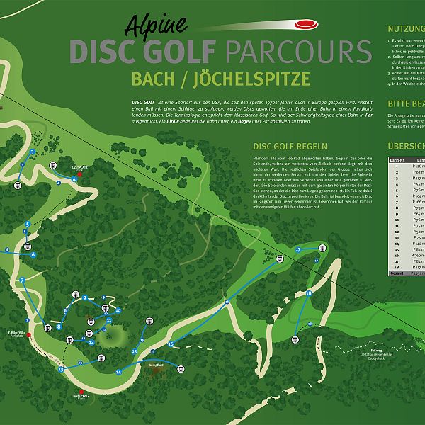 Disc Golf im Tiroler Lechtal