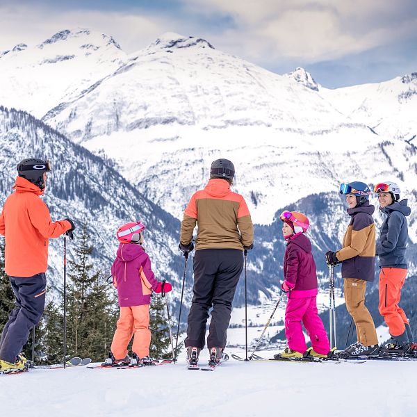 Skifahren im Lechtal