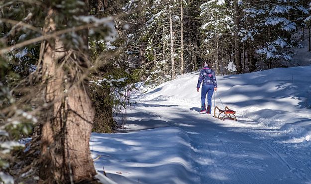 Winterwanderwege im Lechtal